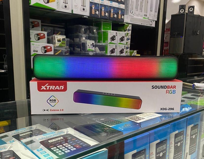 cx de som com led rgb xdg 296 | Felipe Eletronicos